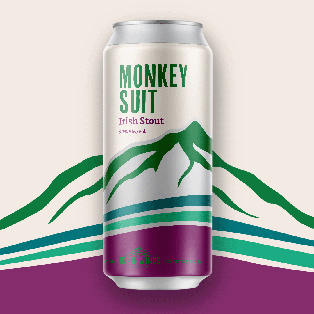Monkey Suit Irish Stout – Northwinds Brewery Ltd.